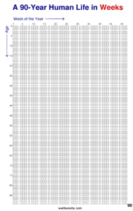 Counting The Days - How many weeks are in a life? - Lifespan Research ...